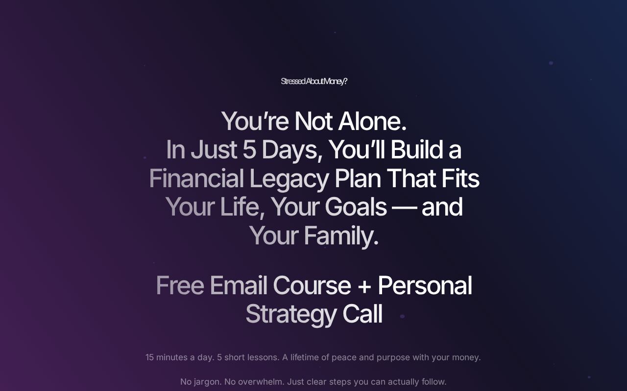 Financial Legacy Program
